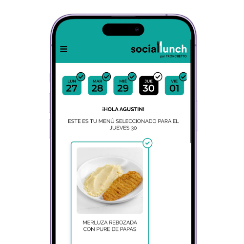 App - Social Lunch